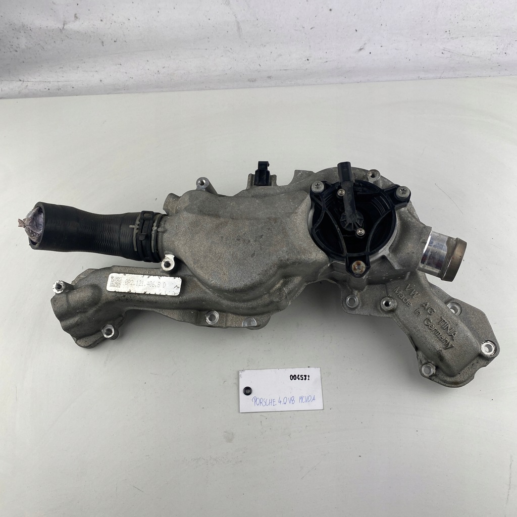 OBUDOWA TERMOSTATU PORSCHE PANAMERA CAYENNE AUDI RS6 RS7 Q8 971 4.0 V8 ...