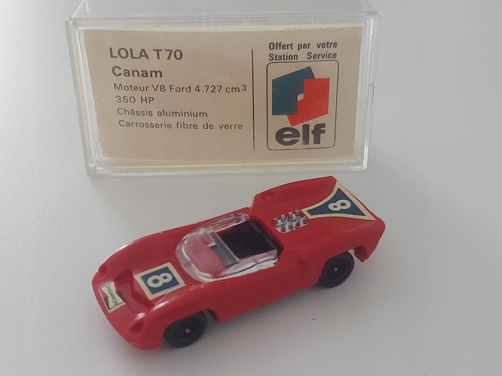 LOLA T70 V8 FORD ELF /VINTAGE PRL LATA 70 FRANCJA - 13695102176 ...