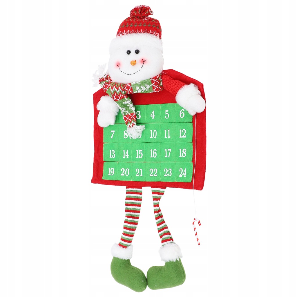 CHRISTMAS CALENDAR DECOR WALL CALENDAR - 14804127731 - oficjalne ...
