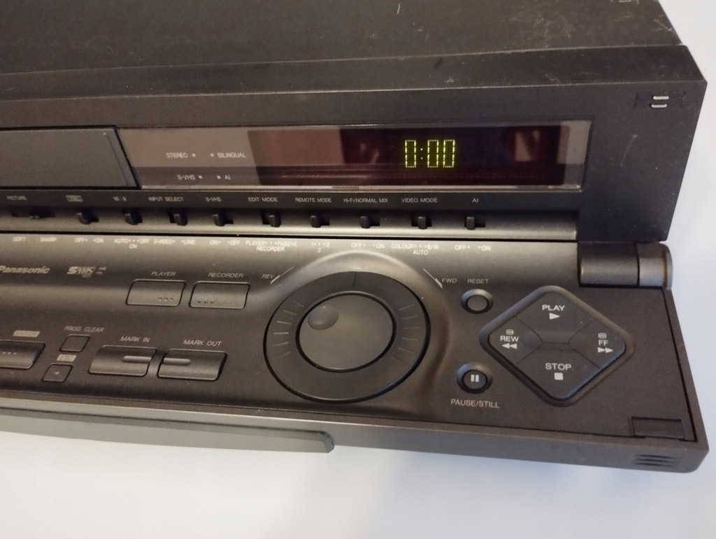 MAGNETOWID S-VHS PANASONIC NV HS 1000 - 12859546578 - oficjalne ...