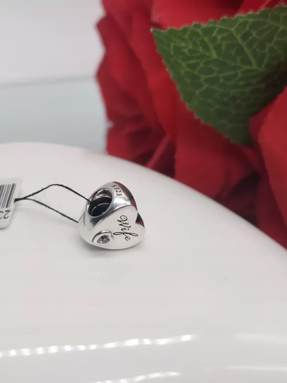PANDORA CHARM ZAWIESZKA ŻONA WIFE SERCE 798249PCZ - 13655492081 ...