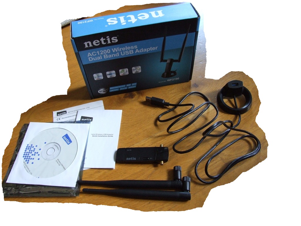 Netis WF2190 Karta Sieciowa Usb Mini Wifi @BOX #9 - 13586133246 - oficjalne archiwum Allegro