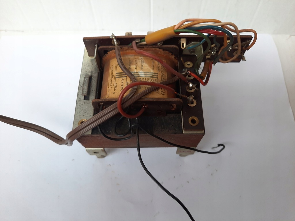 Transformator sieciowy z radia lampowego (2xEL84) - 13060504985 - oficjalne archiwum Allegro