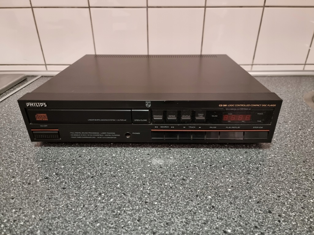 Odtwarzacz CD Philips CD 380 czarny - 13240644131 - oficjalne archiwum ...