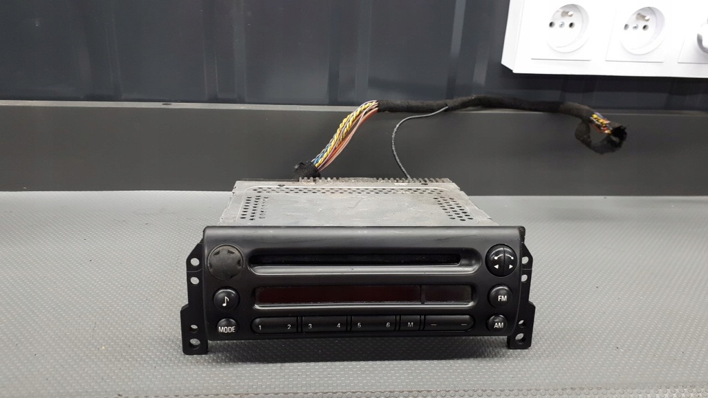 6963737 radio CD Mini Cooper R50 - 12672189210 - oficjalne archiwum Allegro