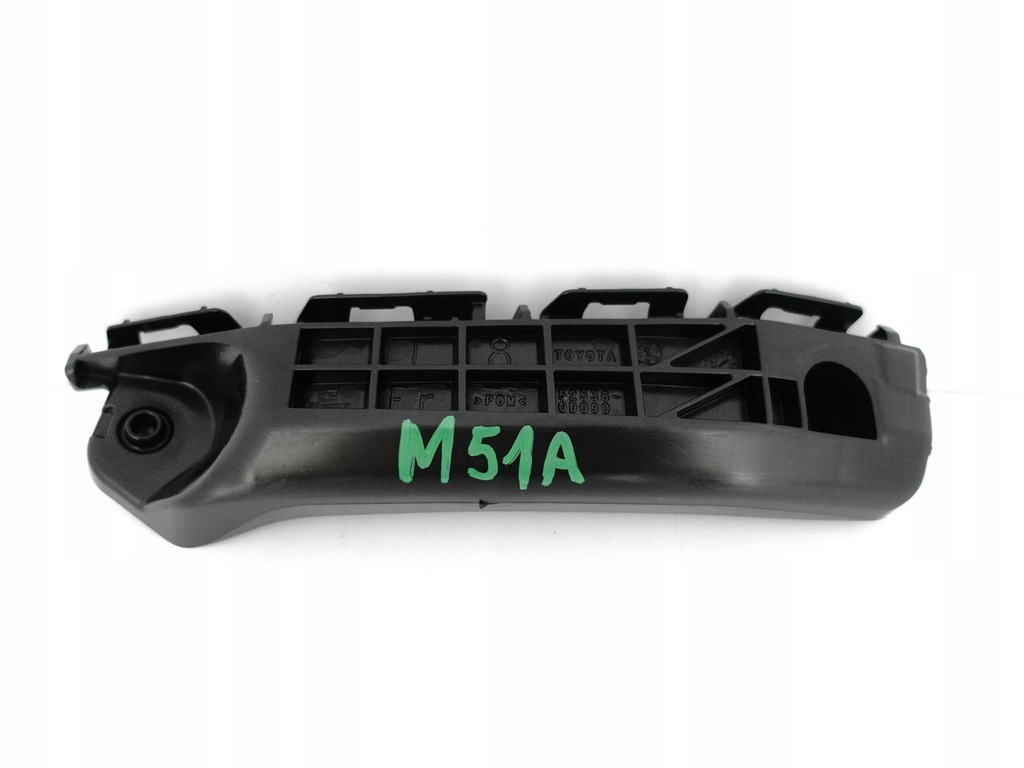 TOYOTA YARIS III 3 LIFT 14-17 ŚLIZG MOCOWANIE W ZDERZAK LEWY PRZÓD ...