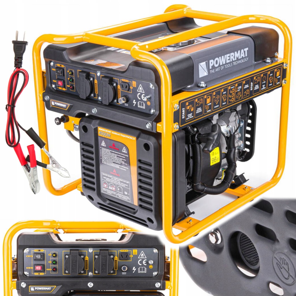 AGREGAT PRĄDOTWÓRCZY GENERATOR INWERTOROWY 4KW - 16861386105 - oficjalne archiwum Allegro