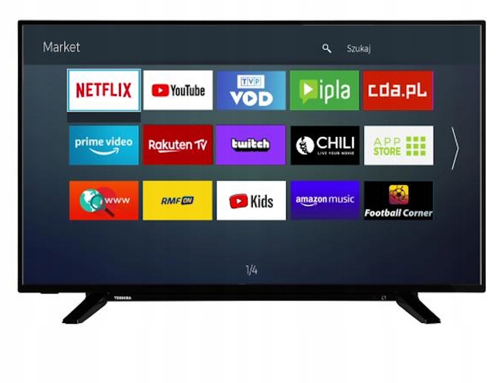Smart TV 42 TOSHIBA 42L2163DG DVB-T2S2 HEVC FullHD - 12222932623 ...