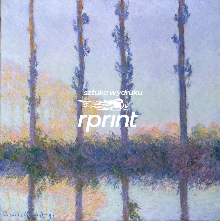 Claude Monet - The Four Trees - 14813497312 - oficjalne archiwum Allegro