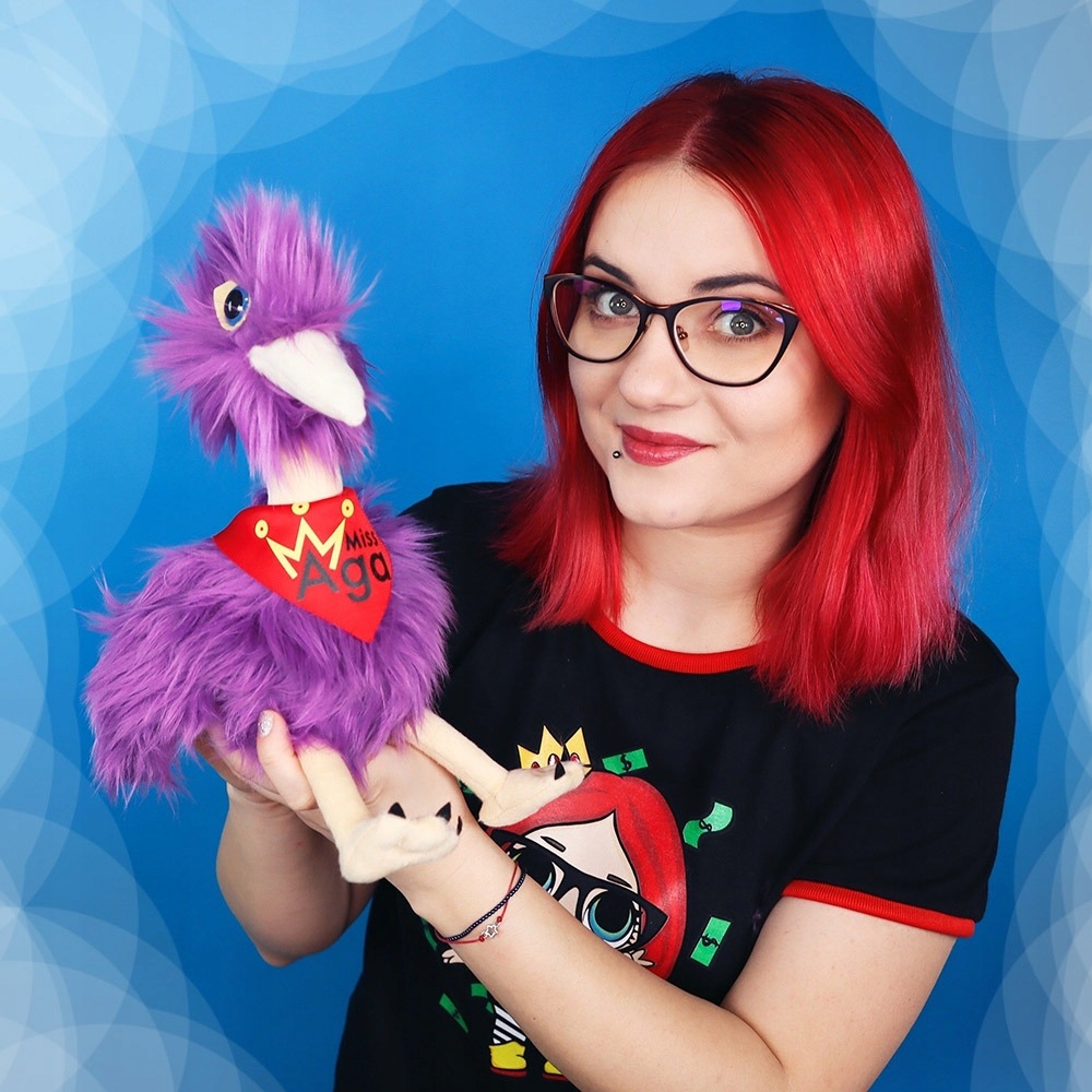 Dziobak Kwak MASKOTKA Miss Aga - 10254861012 - oficjalne archiwum Allegro