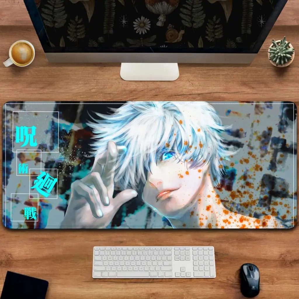 Jujutsu Kaisen Mouse Pad Sakuna,Satoru Gojo Manga Mousepad Desk Mat Pad ...