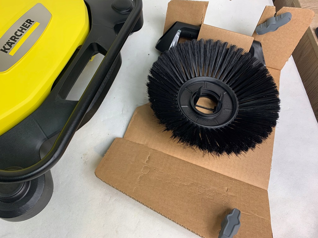 KARCHER S4 TWIN ZAMIATARKA RĘCZNA DO LIŚCI KOSTKI - 10924366999 - oficjalne archiwum Allegro