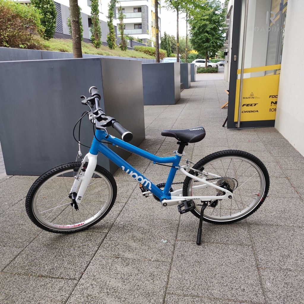 Rower dziecięcy Woom 4 niebieski 20 cali - 12916812518 - oficjalne ...