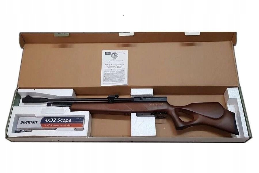 Wiatrówka karabinek BEEMAN USA COMMANDER m.1518 PCP k5,5 mm Mag-10strz ...