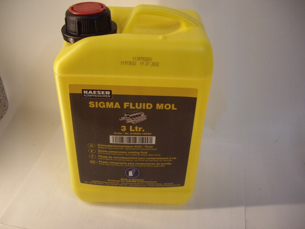OLEJ KAESER SIGMA FLUID MOL 3L - 13497928096 - oficjalne archiwum Allegro