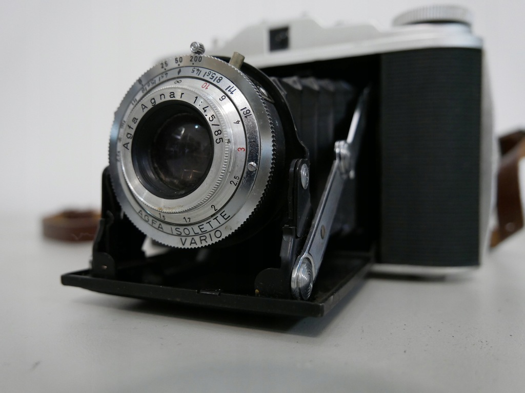 mIESZKOWY Aparat Agfa Isolette Vario Agfa Agnar - 12622767143 ...