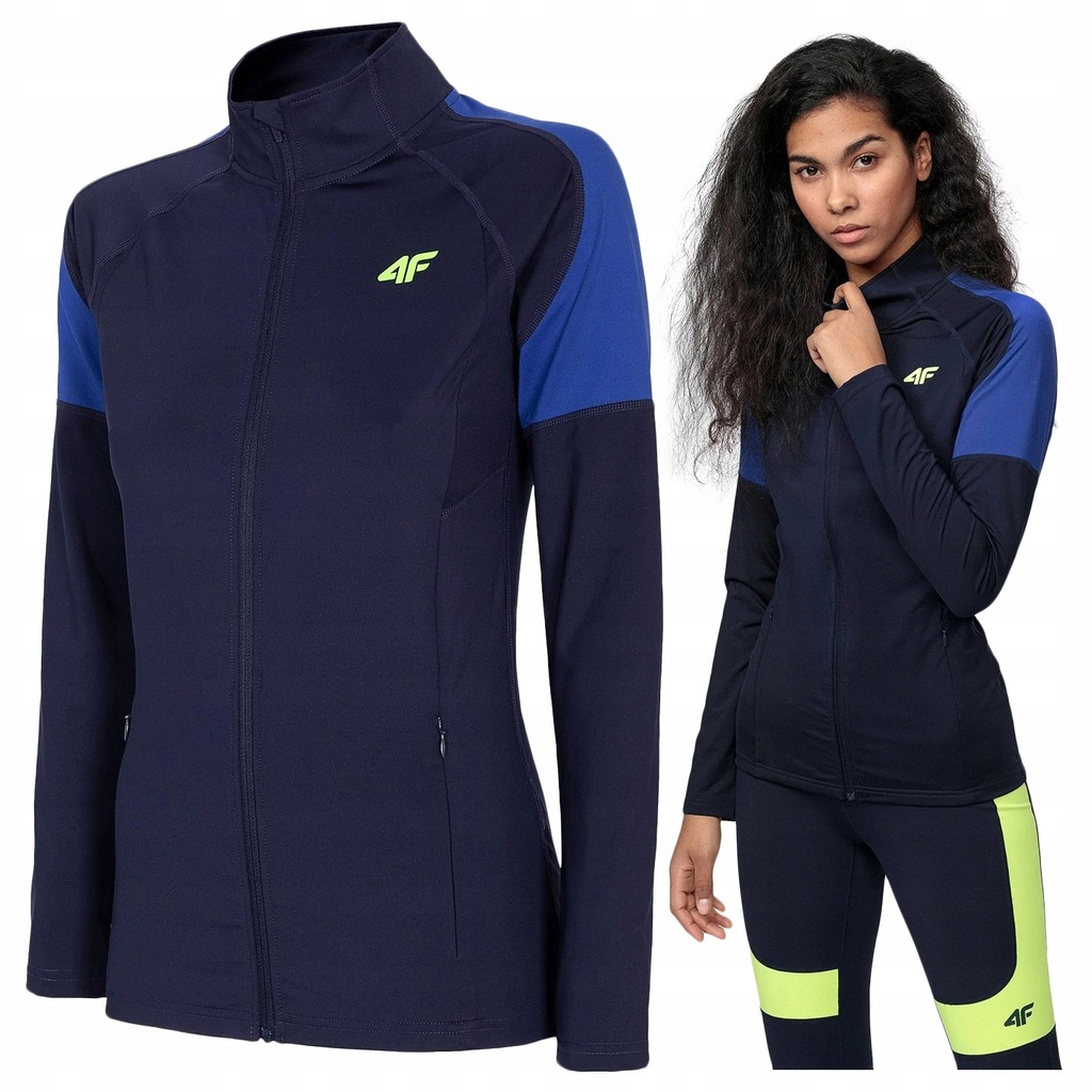 BLUZA damska 4F rozpinana TRENINGOWA BLDF012 XL - 10694497033 - oficjalne archiwum Allegro