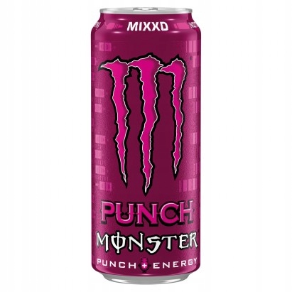 MONSTER ENERGY PUNCH MIXXD 500ML ENERGETYK - 9732952893 - oficjalne ...