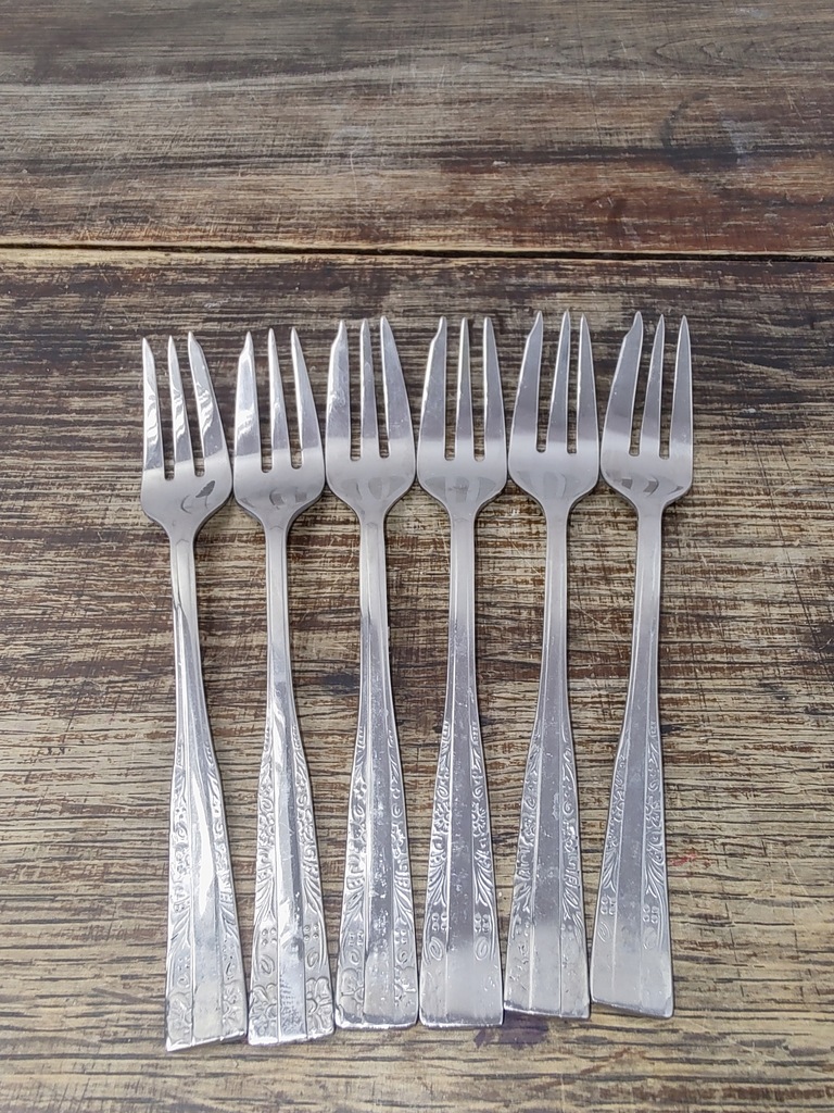 Kpl 6 szt / WIDELCZYKI DO CIASTA (14,6 cm) HEFRA MET-60 WZÓR WSCHODNI - 15488093735 - oficjalne ...