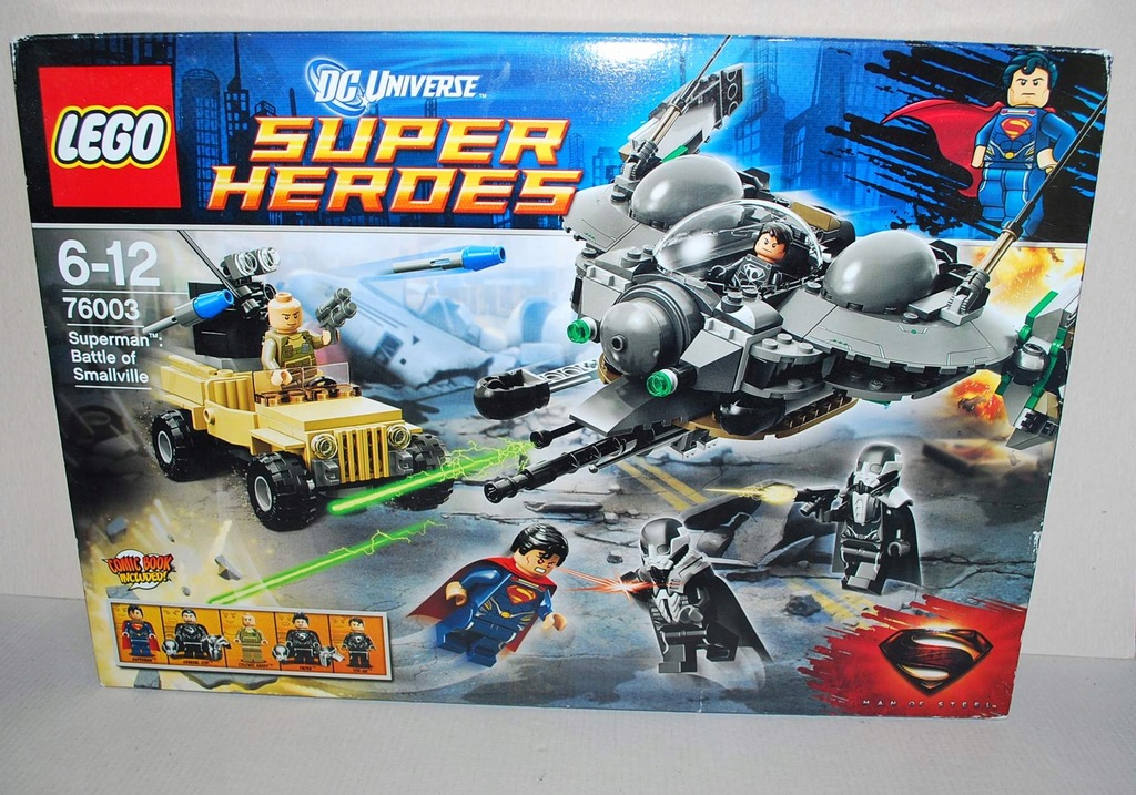 LEGO Super Heroes 76003 Bitwa Smallville MISB - 12707261264 - oficjalne ...
