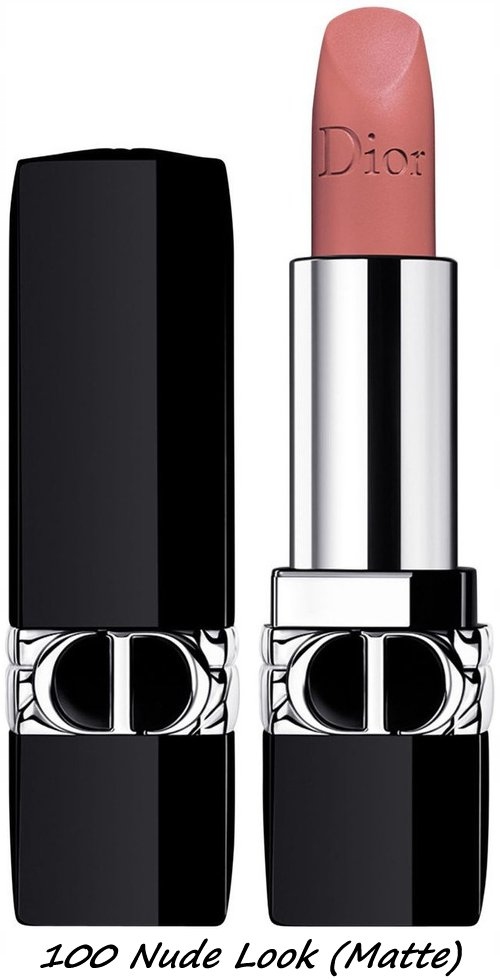 Dior Rouge Refillable Matte Pomadka 100 Nude Look - 12409756117 - oficjalne archiwum Allegro