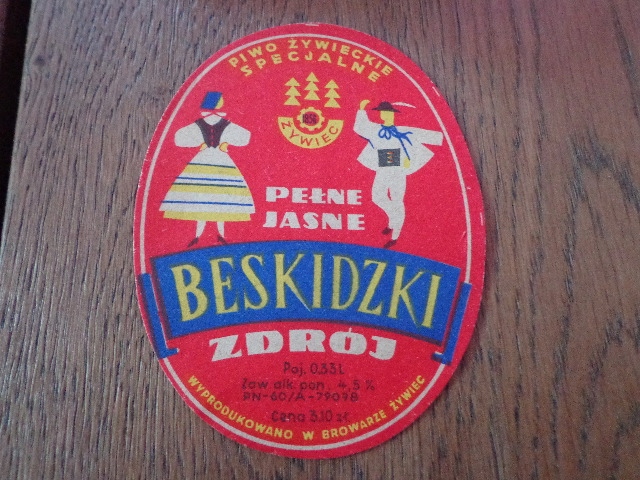Stara etykieta browar Żywiec - 9467935169 - oficjalne archiwum Allegro