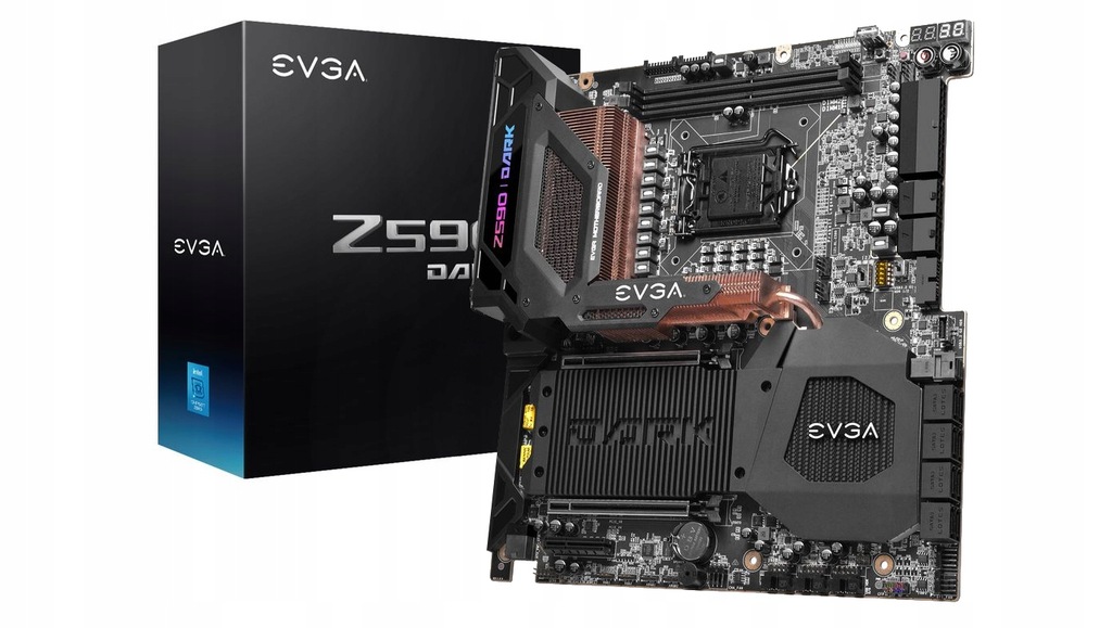 Płyta główna EVGA Z590 DARK Extended ATX (E-ATX) - 12420165697 - oficjalne archiwum Allegro