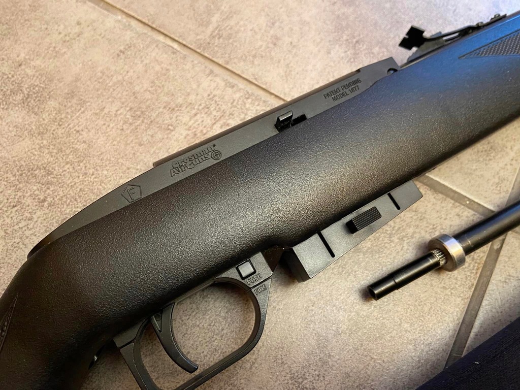 Wiatrówka Crossman model 1077 z osprzętem - 12900264193 - oficjalne ...