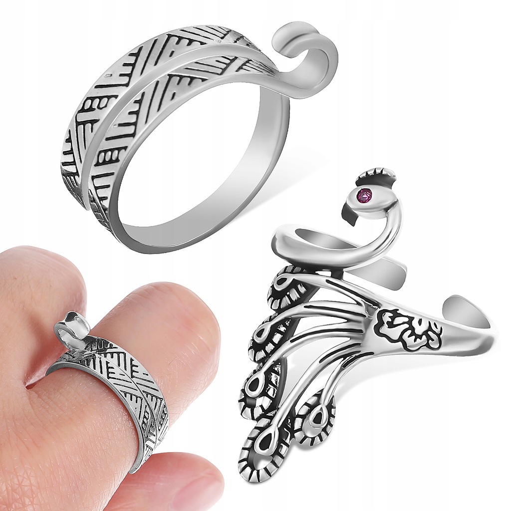 Coil Ring 2 Knitting Fingers Rings Pcs - 13534532971 - oficjalne ...