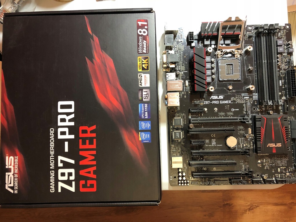Płyta główna Asus Z97-Pro Gamer - 9309218880 - oficjalne archiwum Allegro