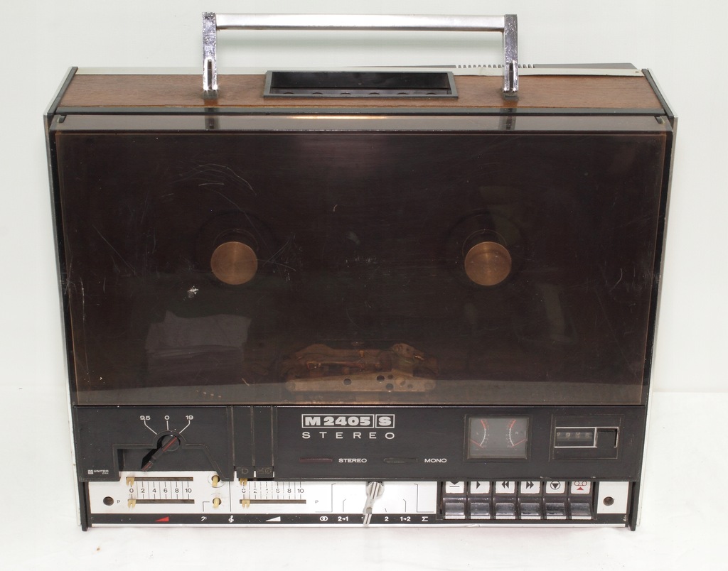 MAGNETOFON SZPULOWY UNITRA ZRK M2405S !!! - 12796329650 - oficjalne archiwum Allegro
