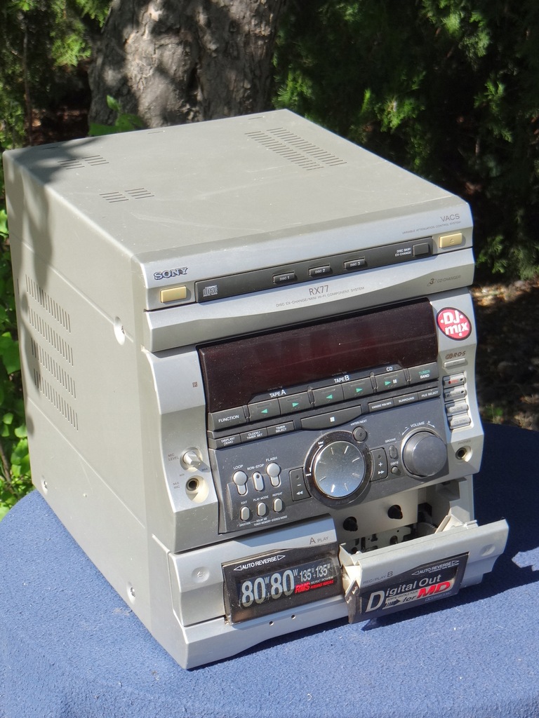 Mini wieża Sony HCD-RX77 uszkodzona - 12190119415 - oficjalne archiwum ...