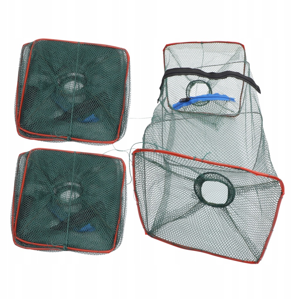 Fishing Net Crayfish Traps Crab Minnow Bait - 14373067512 - oficjalne archiwum Allegro