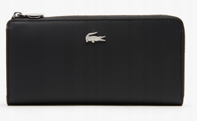 LACOSTE PORTFEL DAMSKI CZARNY KLASYCZNY 1SDG - 12551022507 - oficjalne ...