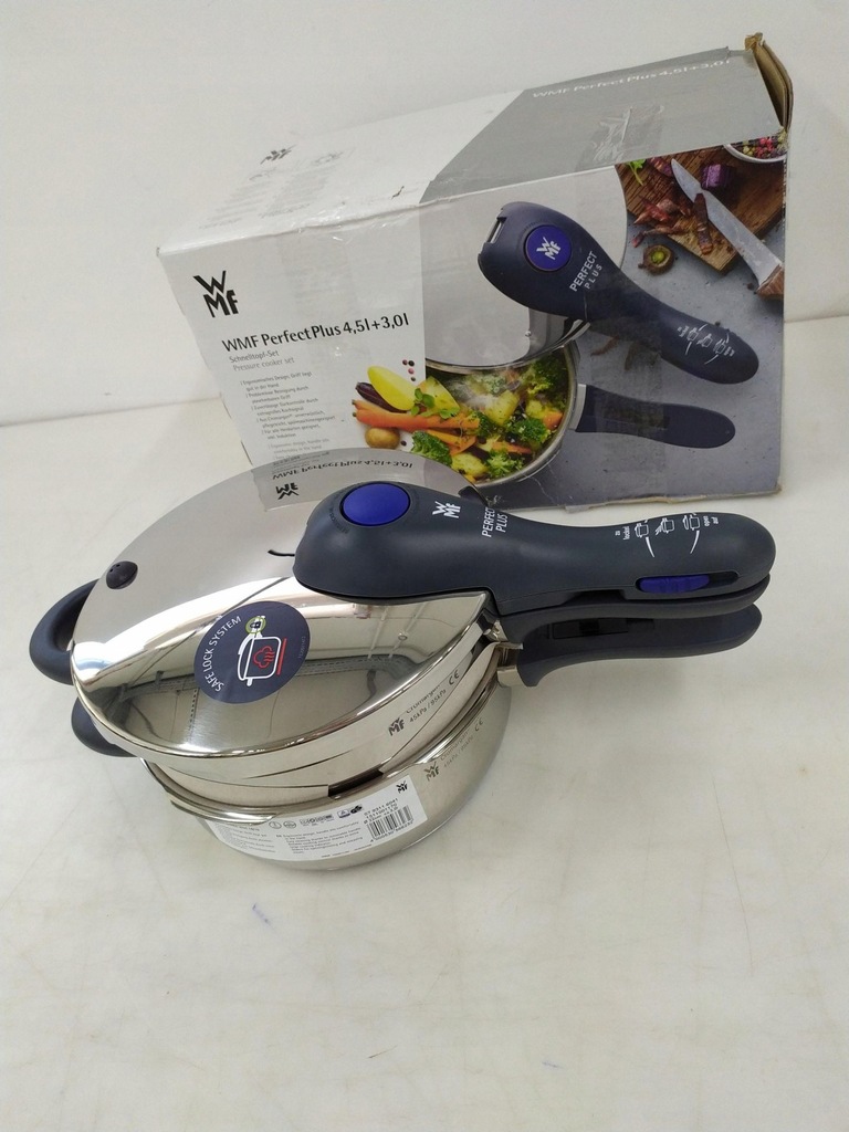 Zestaw szybkowarów WMF Perfect indukcyjny 4,5l - 13702868752 - oficjalne archiwum Allegro