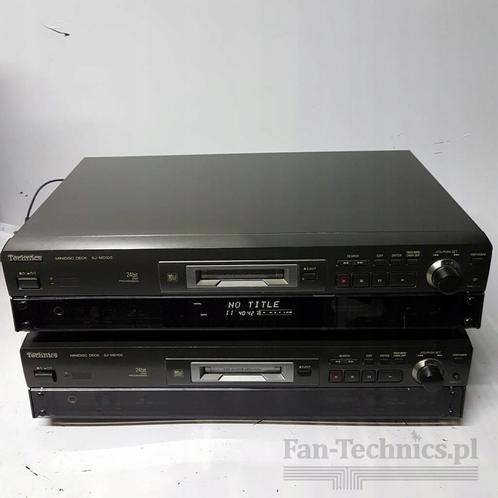 Fan-Technics Technics MiniDisc SJ-MD100 Sklep Łódź - 12682563734 ...