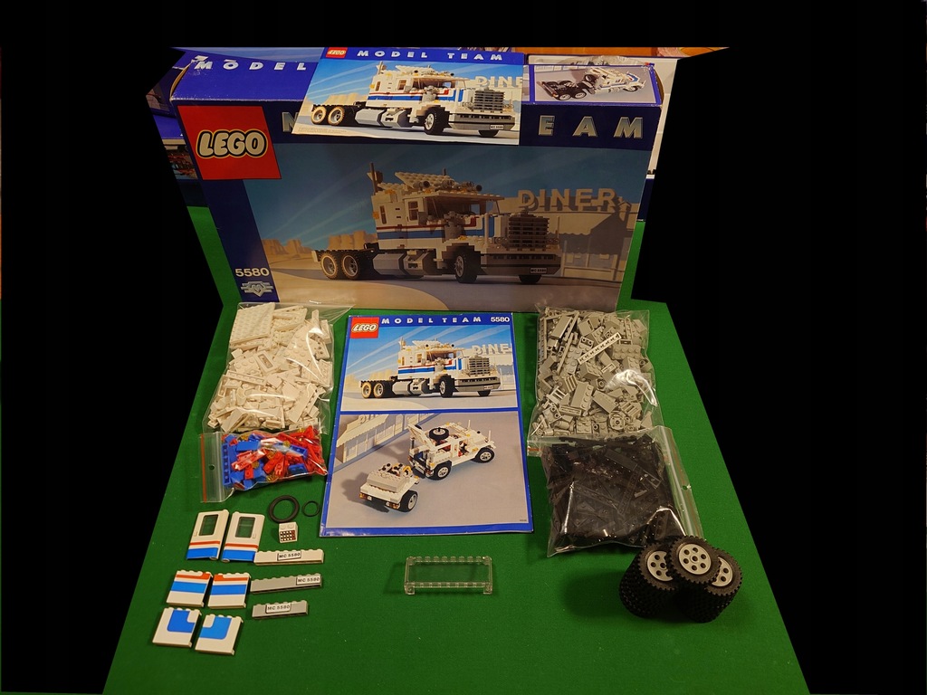LEGO Model Team 5580 Highway Rig - 17143117488 - oficjalne archiwum Allegro