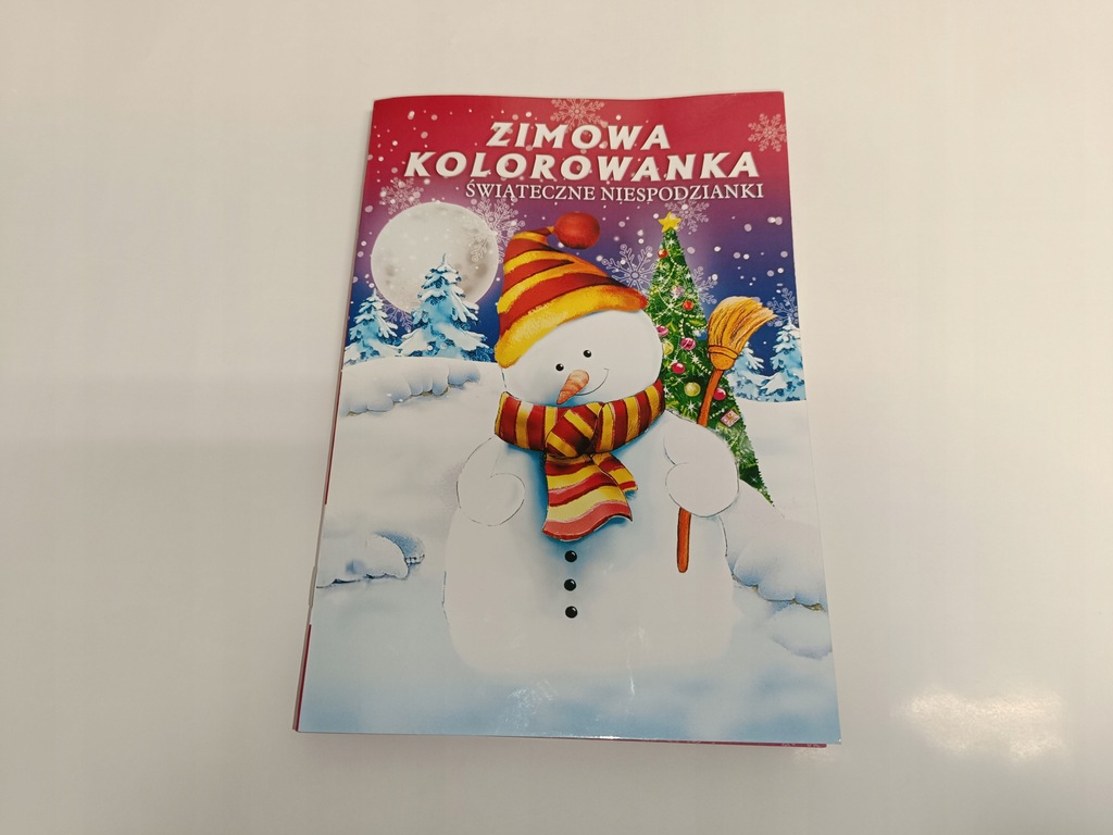 Delta Graphix Kolorowanka Zimowa dla dzieci MikołaJ - 14804115696 ...