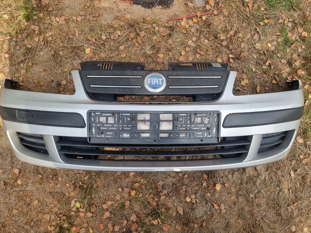 ZDERZAK PRZÓD PRZEDNI FIAT IDEA GRIGIO STEEL 647 - 12692095152 ...