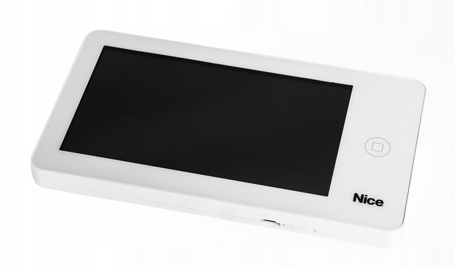 Monitor Nice PRO W do wideodomofonu - biały - 11221687128 - oficjalne archiwum Allegro