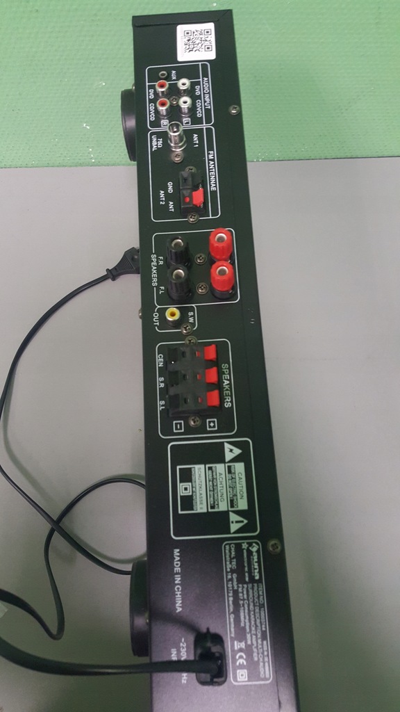 E4054 AUNA 10003744 AMP-9200 WZMACNIACZ HI-FI - 8251307657 - oficjalne ...