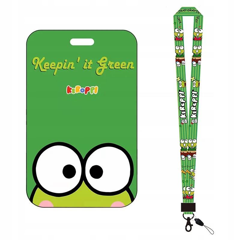 Sanrio Keroppi Bad Badtz Maru Card Cover Cartoon Student Bus School ...