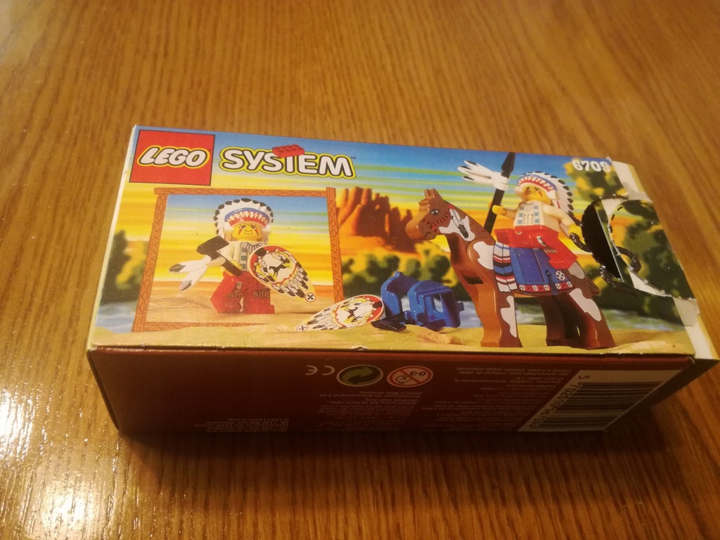Zestaw Lego 6709 z Lat 90 Indianin dzik zachód - 9944853431 - oficjalne ...