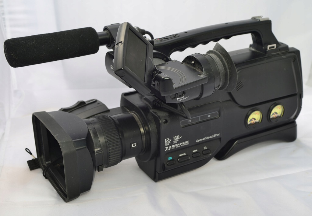 Kamera FHD Sony HXR-MC2000 VU METER - 13390068297 - oficjalne archiwum ...
