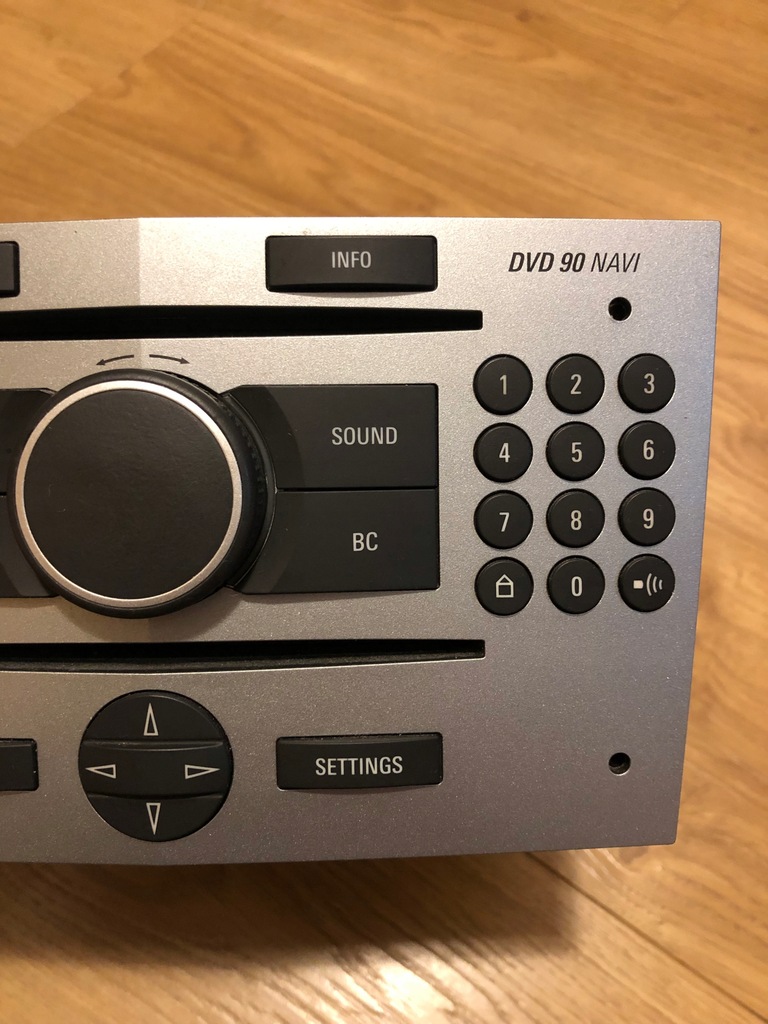 Radio DVD 90 NAVI Opel Astra H Zafira B aux wylogo - 12153361334 - oficjalne archiwum Allegro