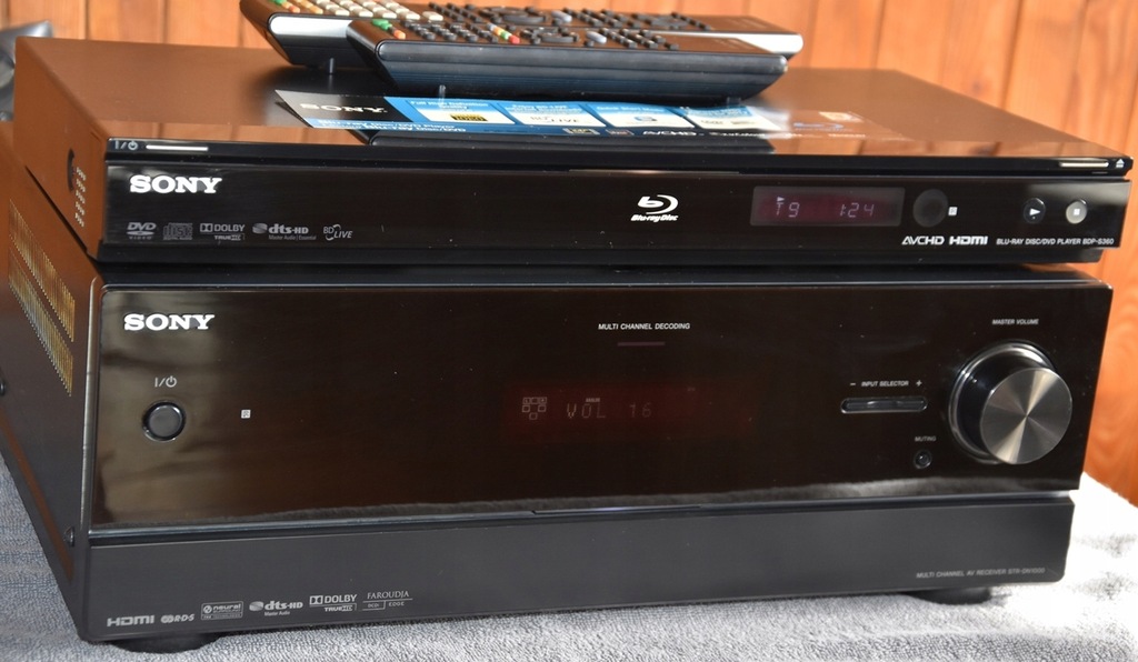 Sony STR-DN1000 + BDP-S360 Amplituner 7.1 BluRay - 12651705850 ...