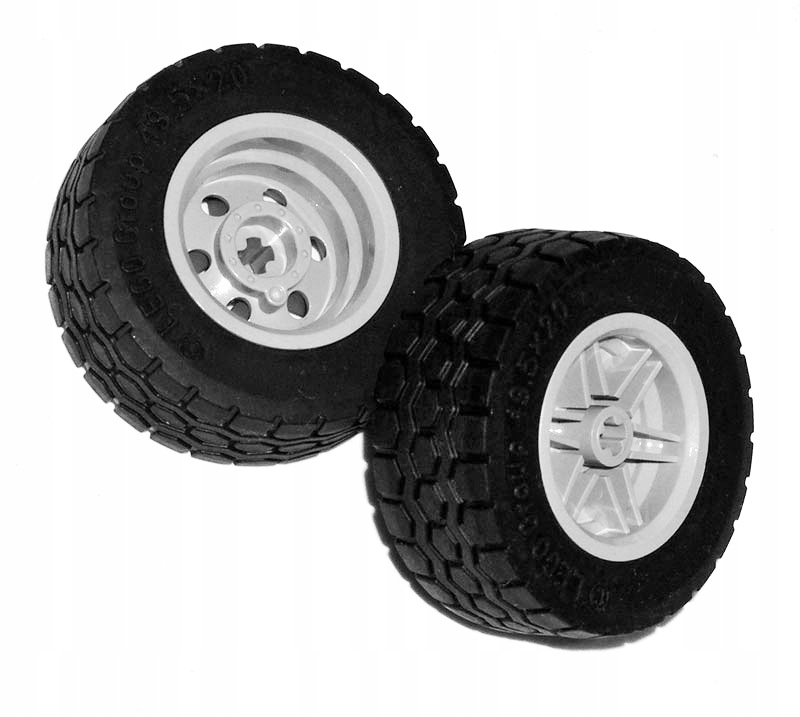 LEGO koła 49,5x20 15413 56145 6055626 49.5x20 TECHNIC - 2szt ...