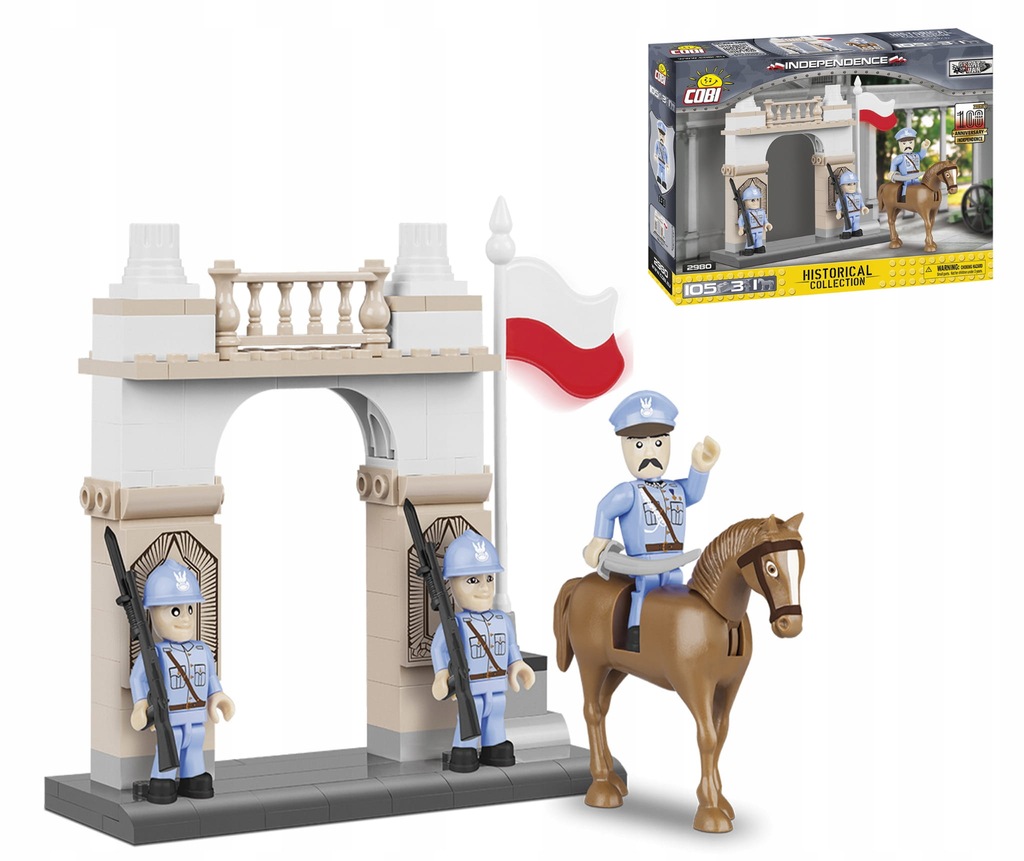 Klocki Cobi Mała Armia niepodległości Polski Cobi - 11784119636 ...