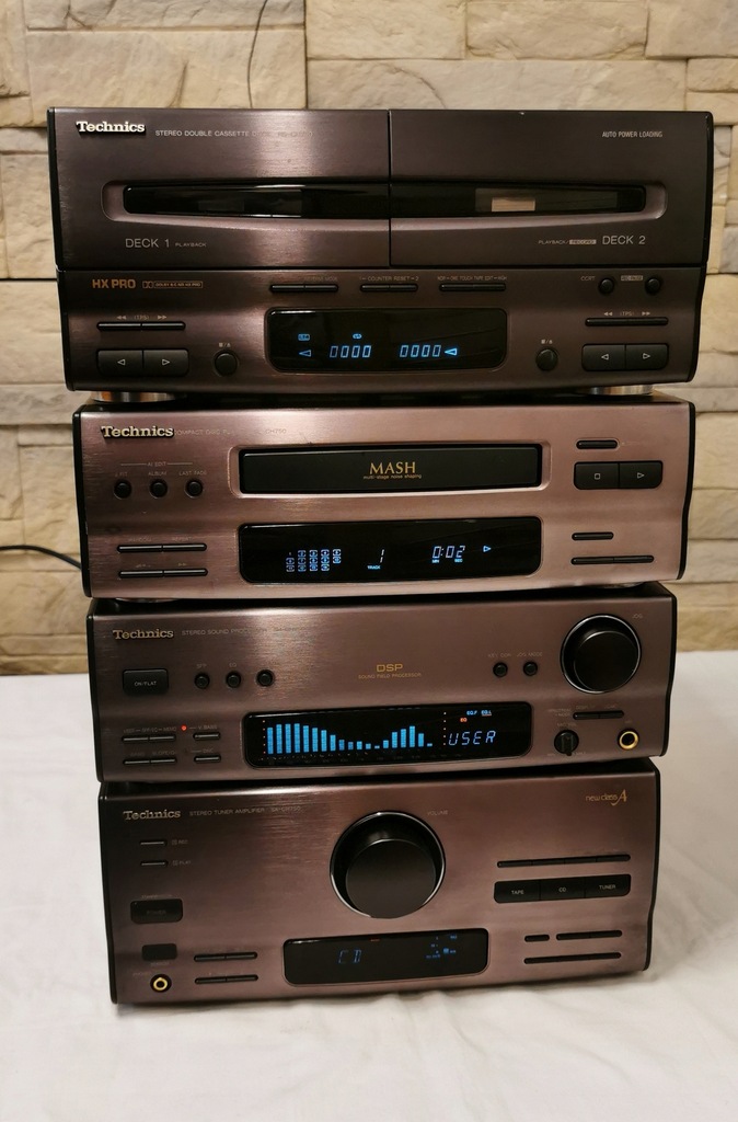 TECHNICS SC-CH750 ŁADNA SPRAWN KREKTOR JAK GE90 - 15279476357 ...