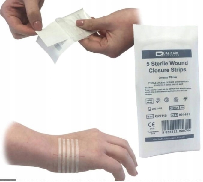 PASKI PLASTRY DO ZAMYKANIA RAN STRIP 3mm 50 szt. - 10768352890 ...